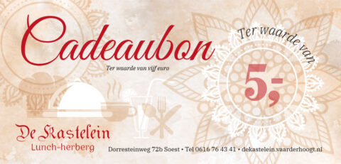 Cadeaubonnen | De Kastelein